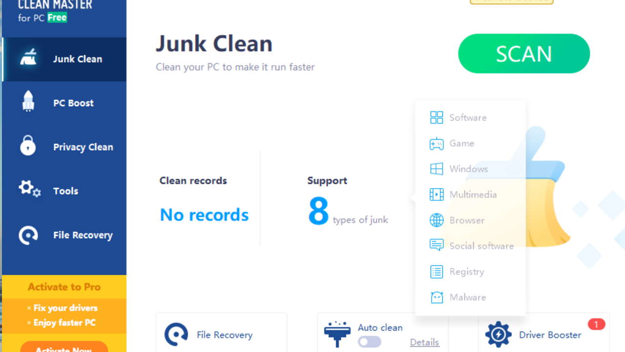Clean Master下载 - 电脑垃圾文件清理软件 - Clean Master 6.5最新版下载 - 中华网软件