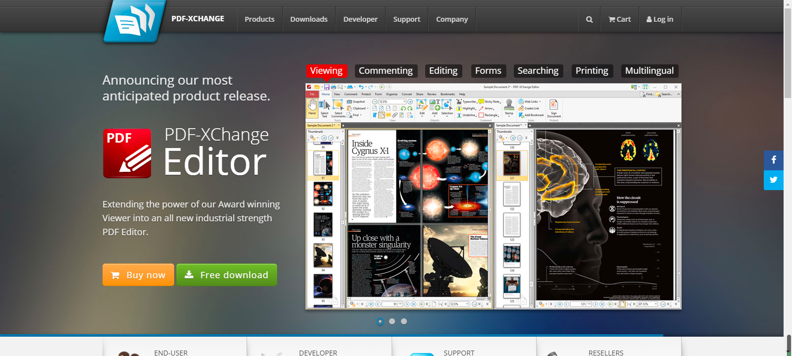 PDF-XChange Editor官网中文绿色版下载 - PDF-XChange Editor最新电脑版免费下载 - 中华网软件