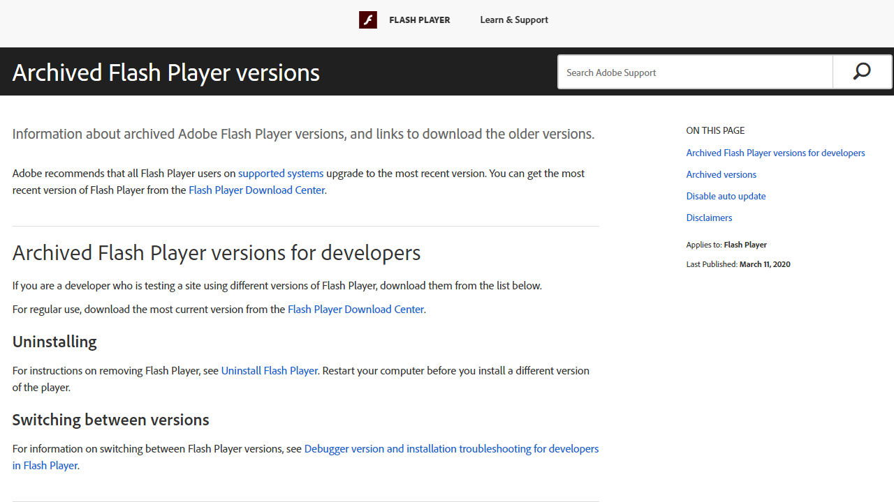 Adobe Flash Player电脑版下载，Adobe Flash Player播放器国际版下载 - 中华网软件