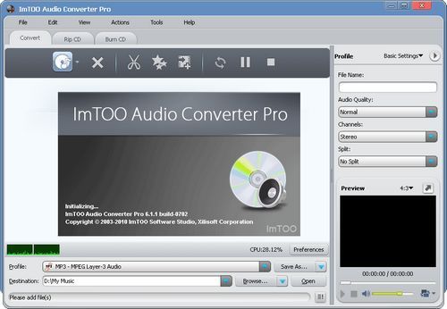 ImTOO Audio Converter ultimate下载-ImTOO Audio Converter注册版下载 - 中华网软件