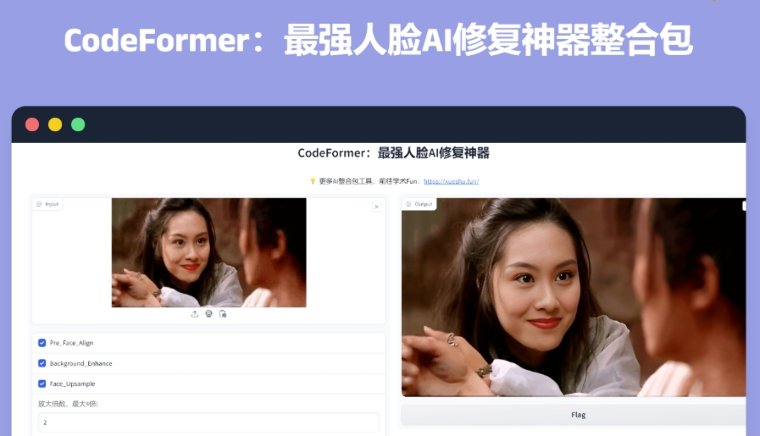 CodeFormer官方最新中文版本下载-CodeFormer官网电脑版下载 - 中华网软件