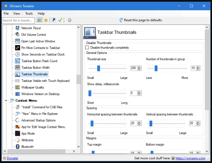 Winaero Tweaker中文汉化版下载-Winaero Tweaker官网版免费下载 - 中华网软件