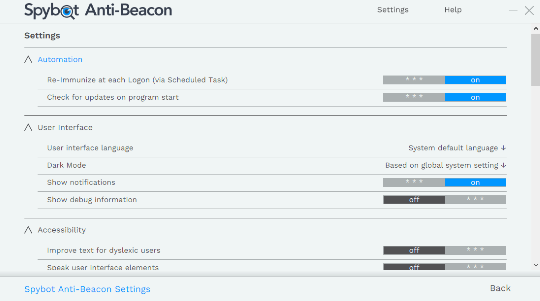 Spybot Anti-Beacon下载 - Spybot Anti-Beacon最新电脑版下载 - 中华网软件