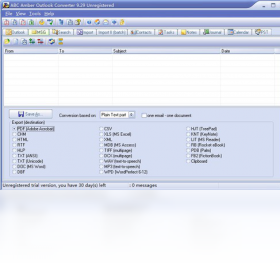 ABC Amber Outlook Converter下载 - ABC Amber Outlook Converter 9.0.0.0最新电脑 ...