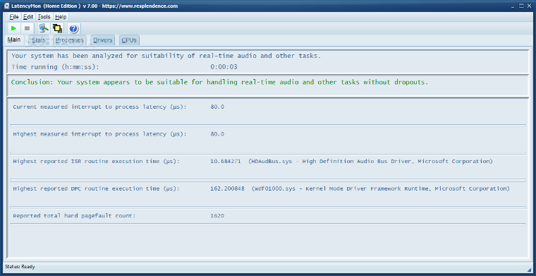 LatencyMon官网中文版下载，音频检测软件LatencyMon官方绿色版下载 - 中华网软件