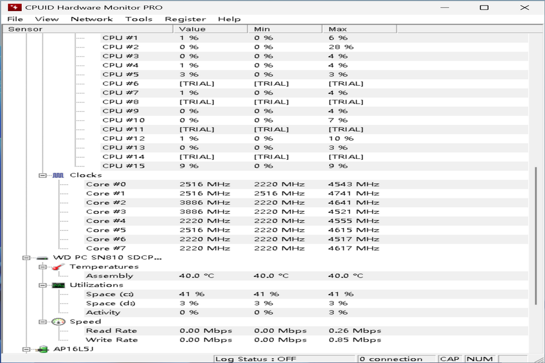 CPUID HWMonitor Pro官网中文版下载，CPUID HWMonitor Pro（CPU检测工具）最新免费版下载 - 中华网软件