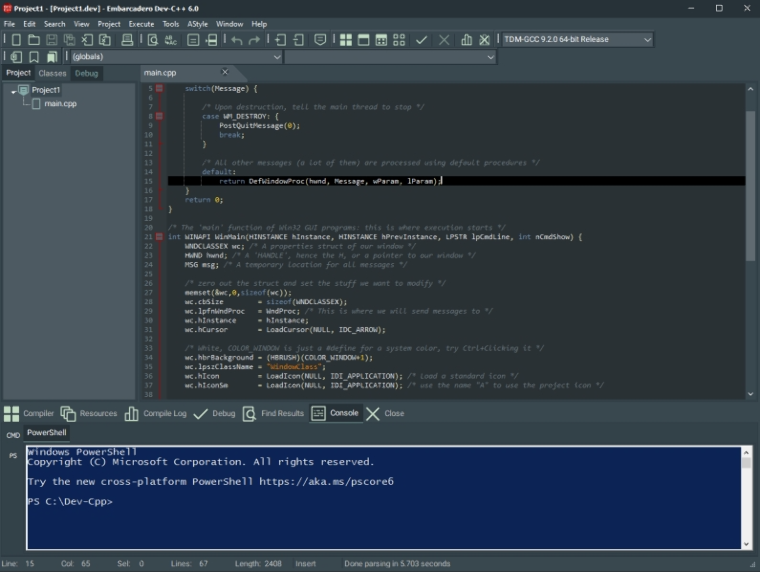 Embarcadero Dev-C++官网最新版下载，Embarcadero Dev-C++ devcpp download - 中华网软件