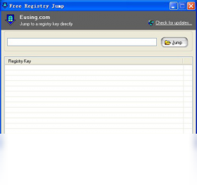 Free Registry Jump下载 - Free Registry Jump 1.0最新电脑版下载 - 中华网软件