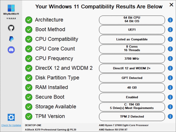 Win10下周结束使命 想升级Win11的看过来：神器软件帮你检查 - 中华网软件